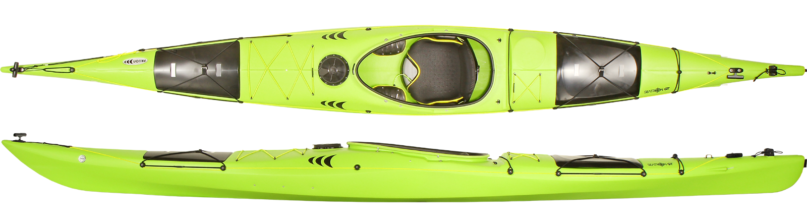 the prijon seatron gt is a medium to high volume multi day sea kayak ...