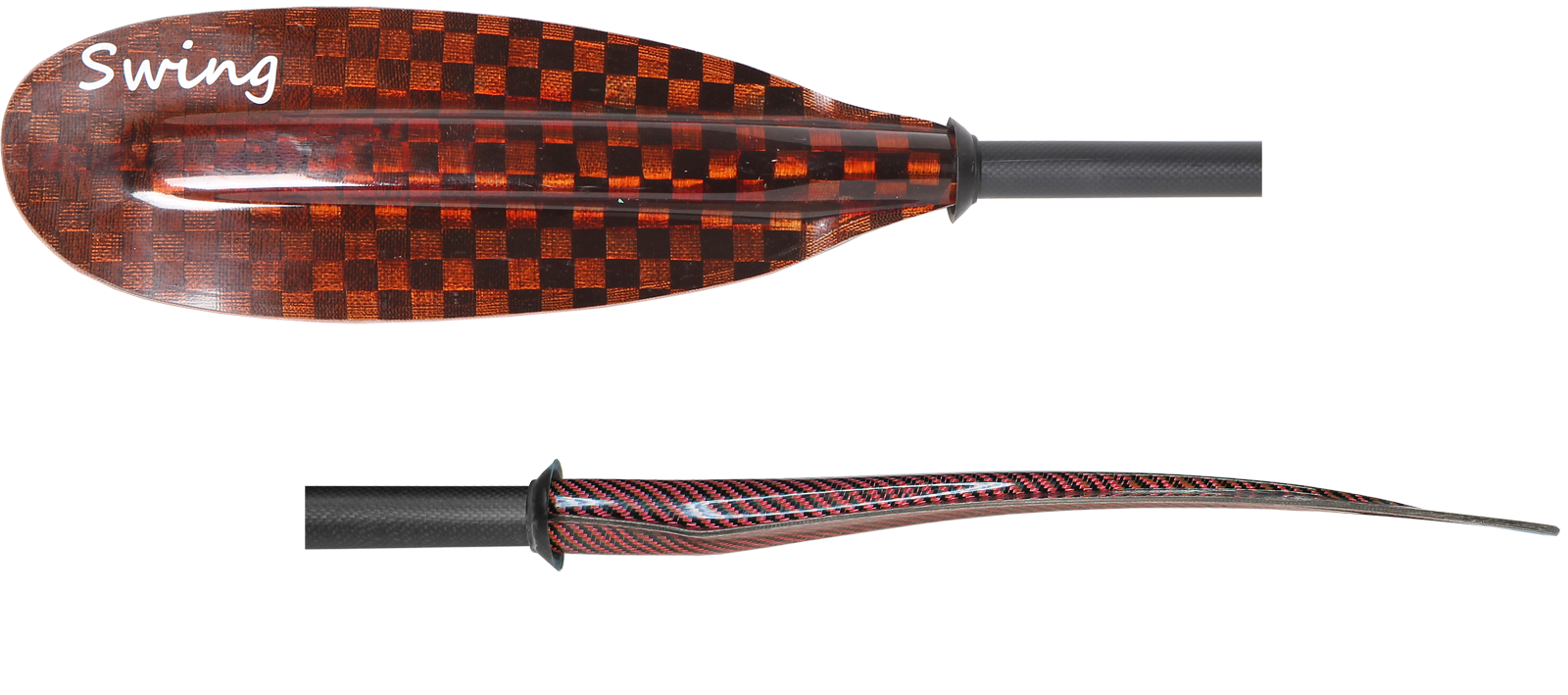 high end carbon sea kayak and touring paddle with foam core and all ...